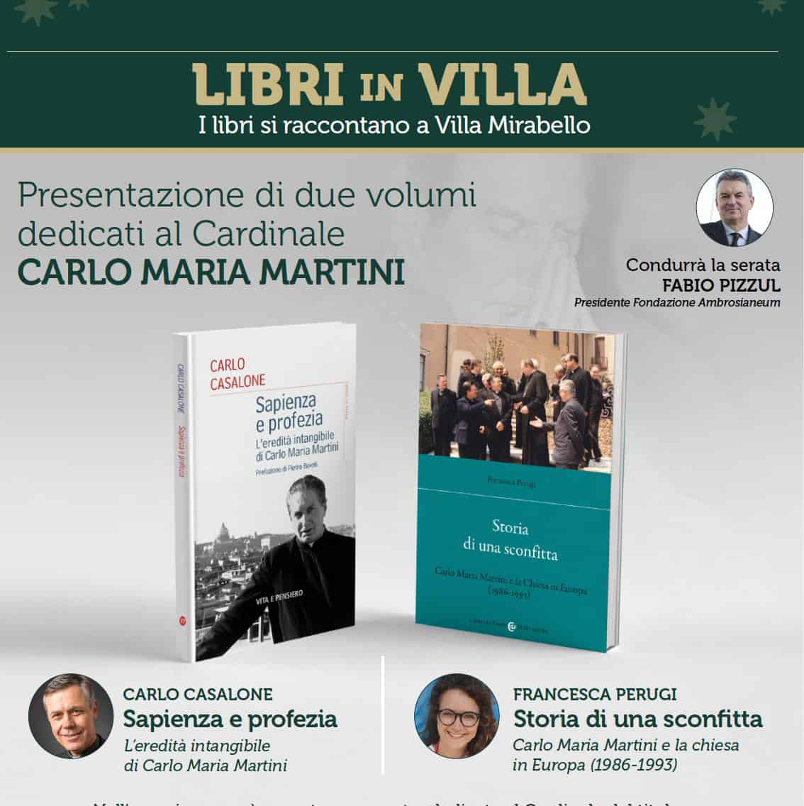 Esplorando l’eredità di Carlo Maria Martini: la presentazione di due volumi a Villa Mirabello ...